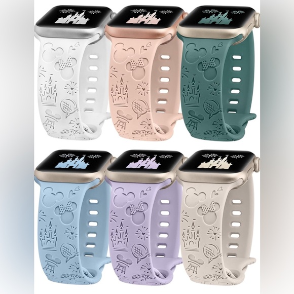 Accessories | Disney Inspired Apple Watch Bands Choose One Color | Poshmark